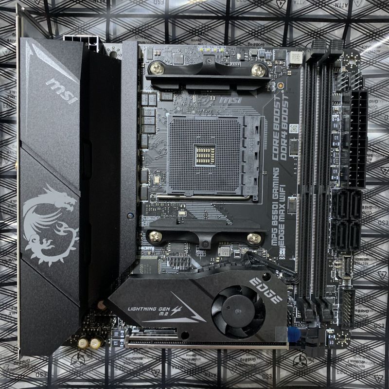 MSI B550I 게이밍 엣지 맥스 WIFI 사용기 : 네이버 블로그