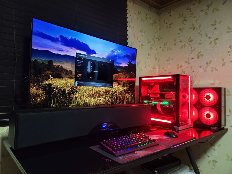 48c1에 모니터암 설치 > 디스플레이 장치 | 쿨엔조이