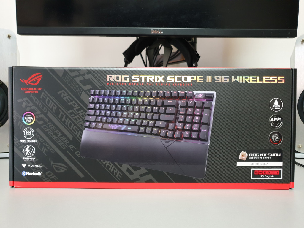 ASUS ROG Strix Scope ii 96 wireless NX Snow 사용기 - DogDrip.Net 개드립